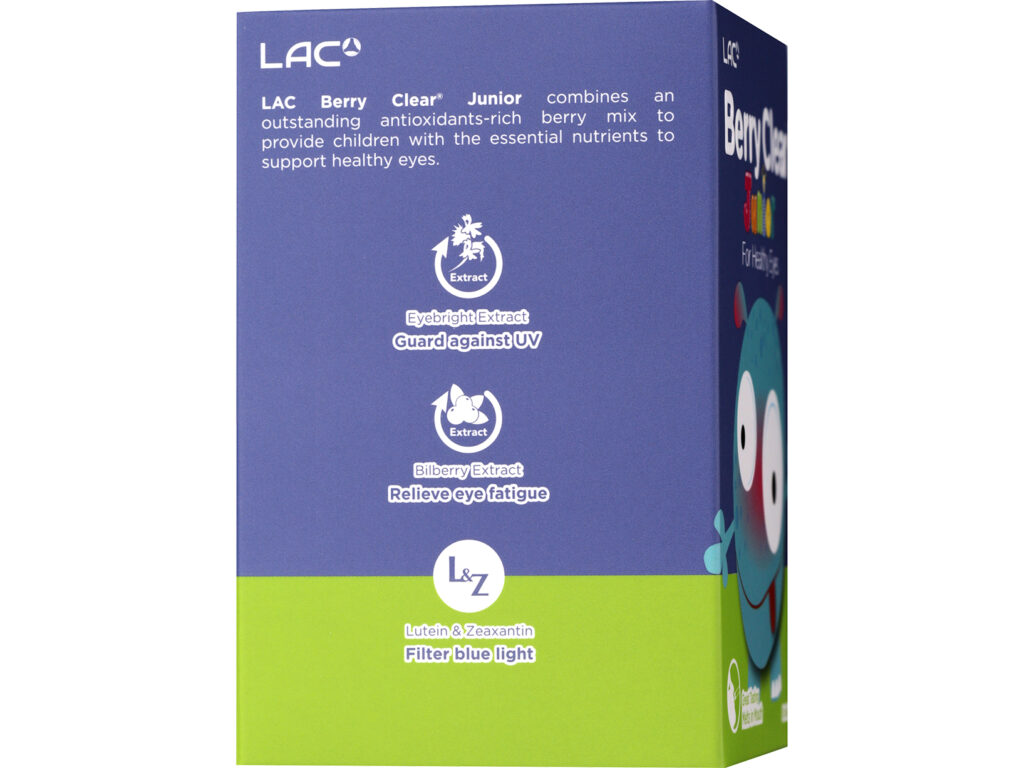 LAC Berry Clear Powder Junior 1g x 30 sticks – LAC