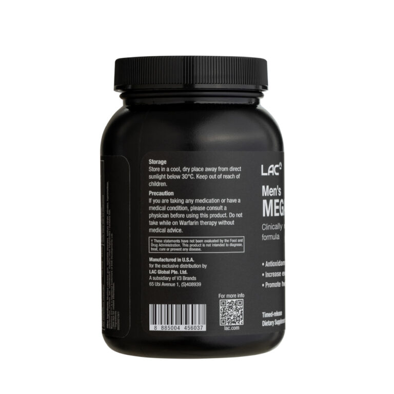 LAC Men’s Mega Multi 90caplets – LAC