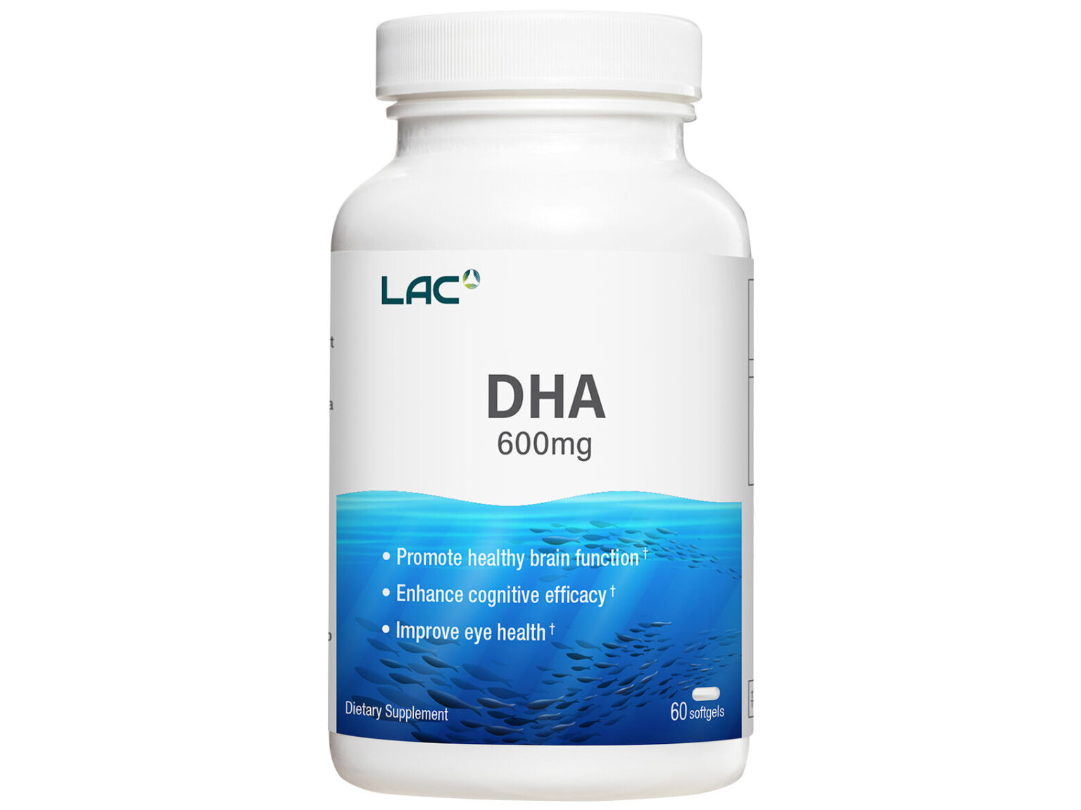 LAC DHA 600mg 60softgels – LAC