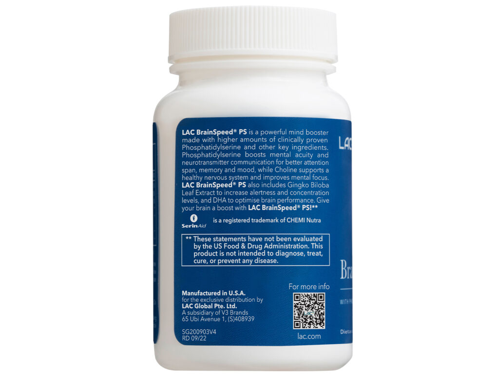 LAC Brainspeed PS 30tabs – LAC