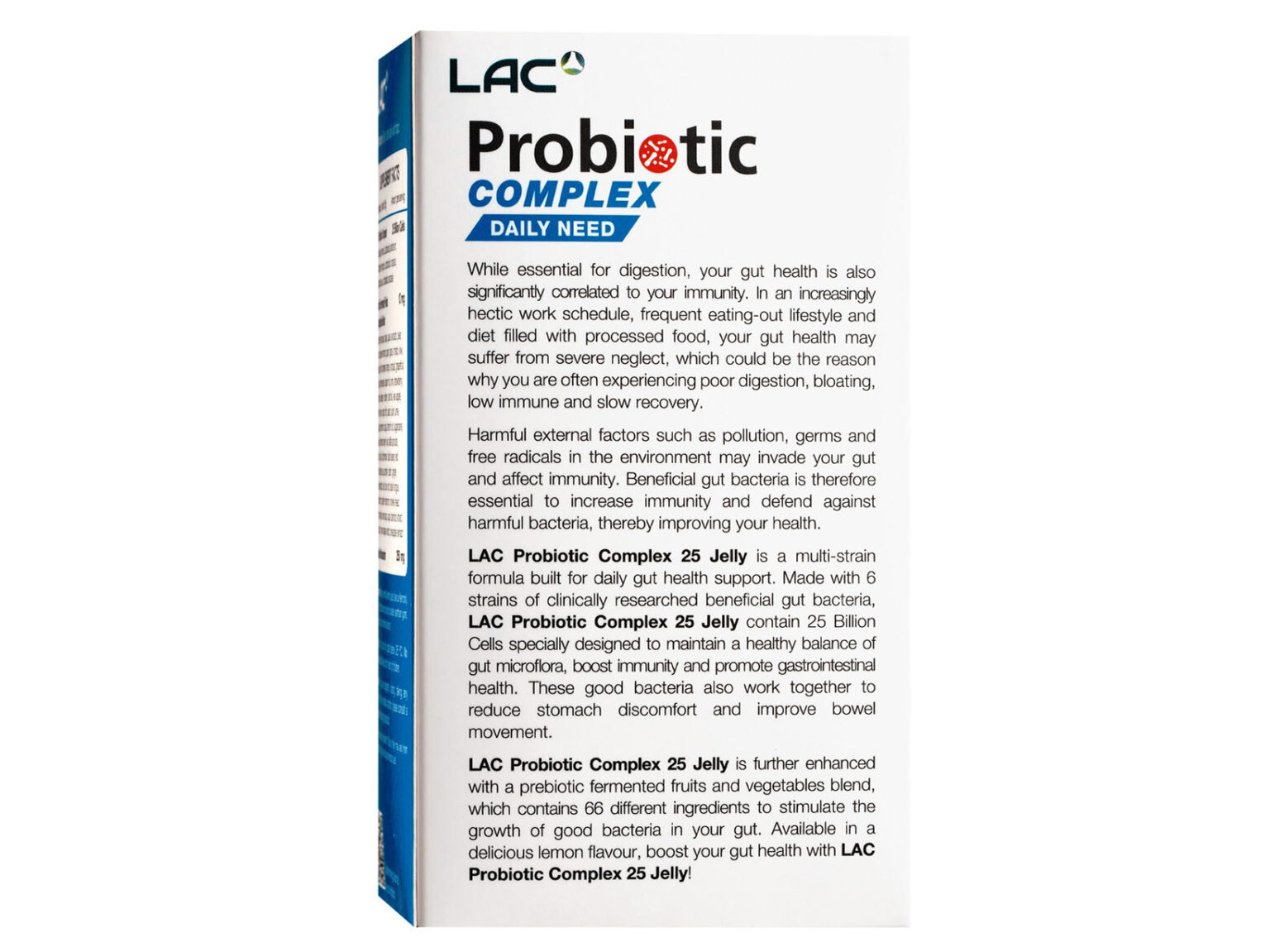 LAC Probiotic Complex 25 Bil 30caps – LAC