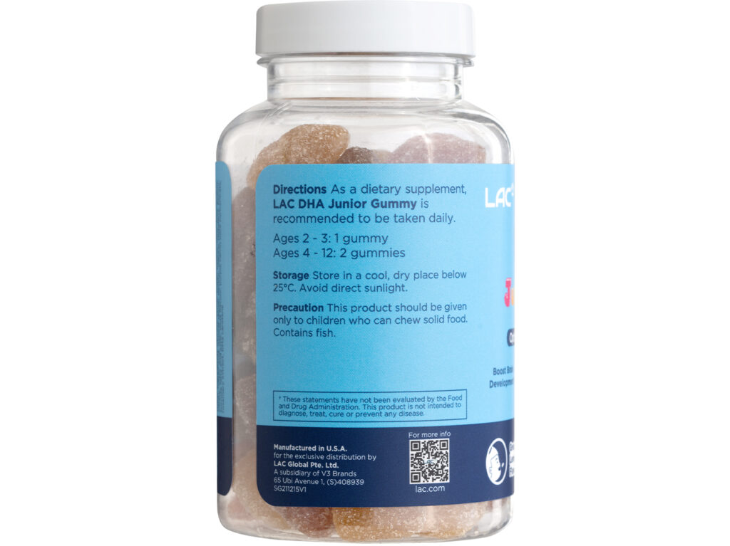 LAC DHA Junior 60gummies – LAC